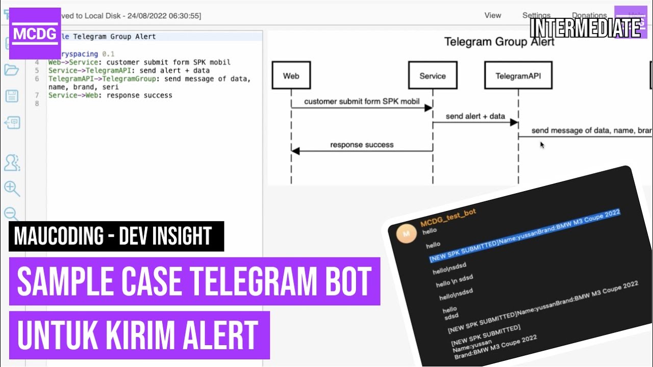 Sample Implementasi Telegram Bot Untuk Mengirim Alert ke Group | Dev ...