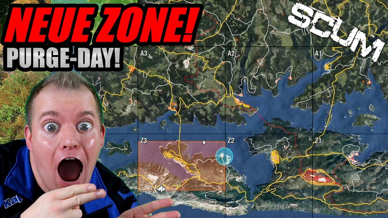 SCUM - 🔥 NEUE ZONE! PURGE-DAY! 🔥 [2K/Gameplay Deutsch/German] - YouTube