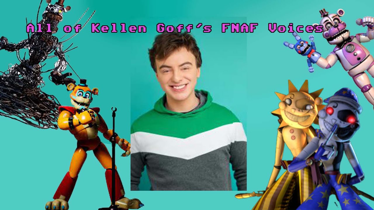 All of Kellen Goff's FNAF Voice Lines - YouTube