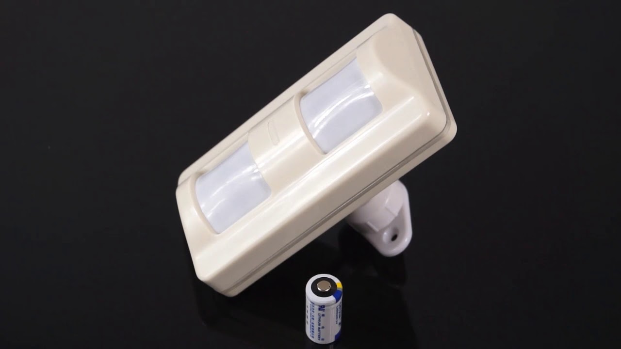 Outdoor Wireless PIR Motion Sensor Microwave + PIR Motion + DSP - YouTube