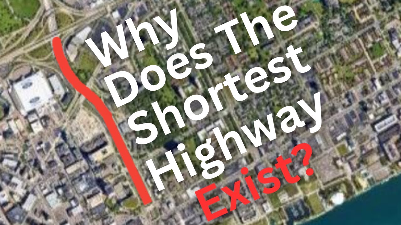 Why does the shortest highway in America exist? - YouTube
