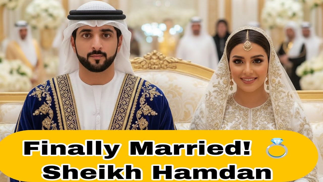 Finally Married! 💍 Sheikh Hamdan’s Beautiful Bride Revealed |fazza ...