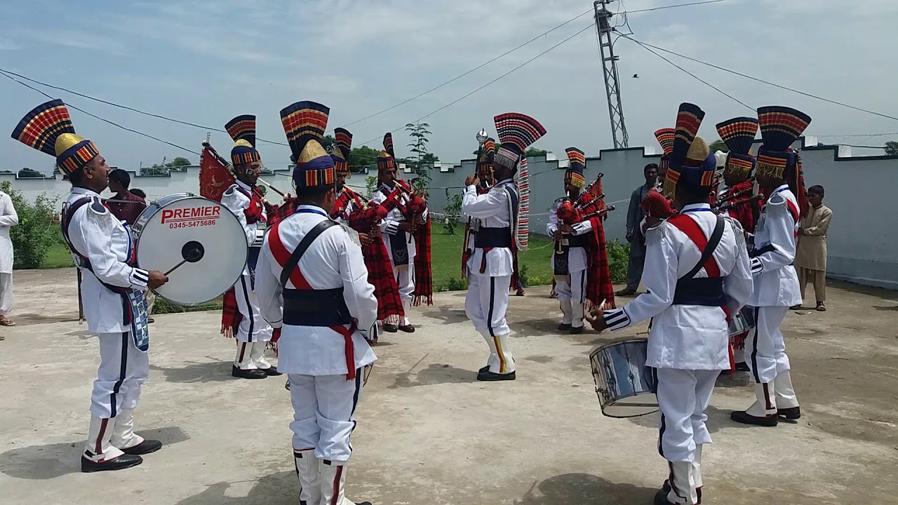 PAKISTAN SANGEET X PIPE FUJI BAND 03055514466 - YouTube