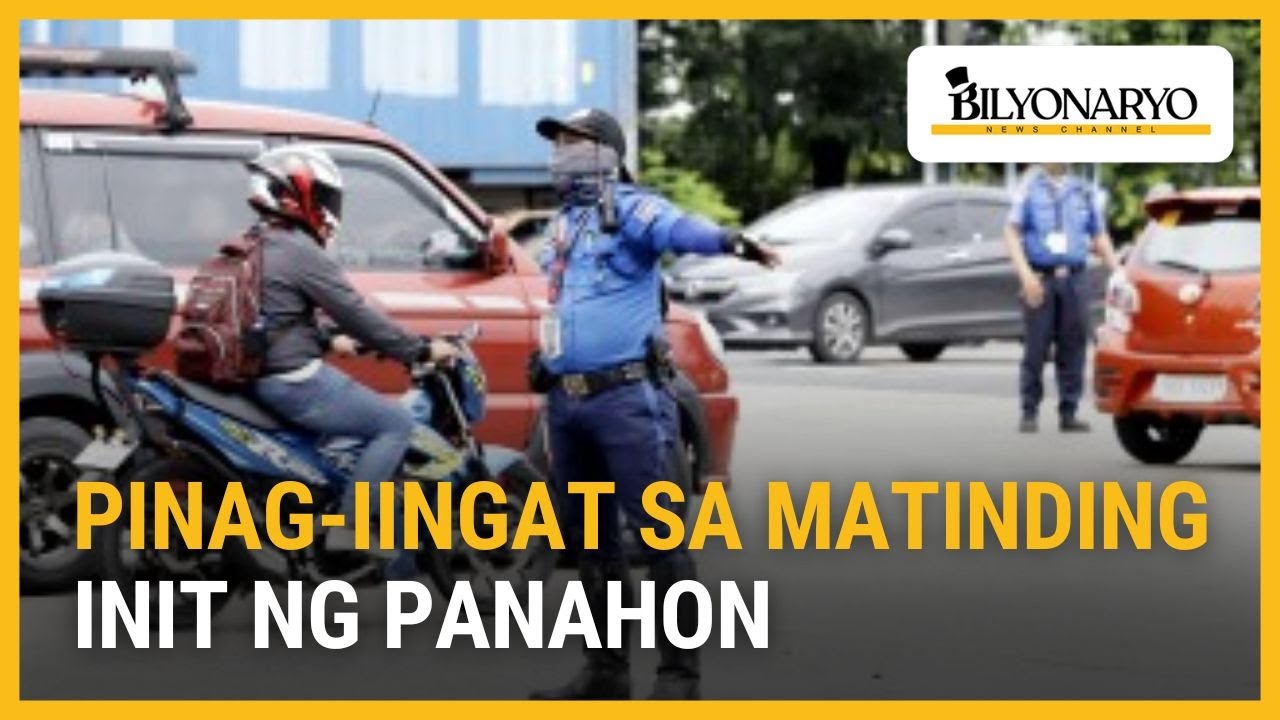 Mga pulis, pinag-iingat sa matinding init ng panahon | Agenda - YouTube