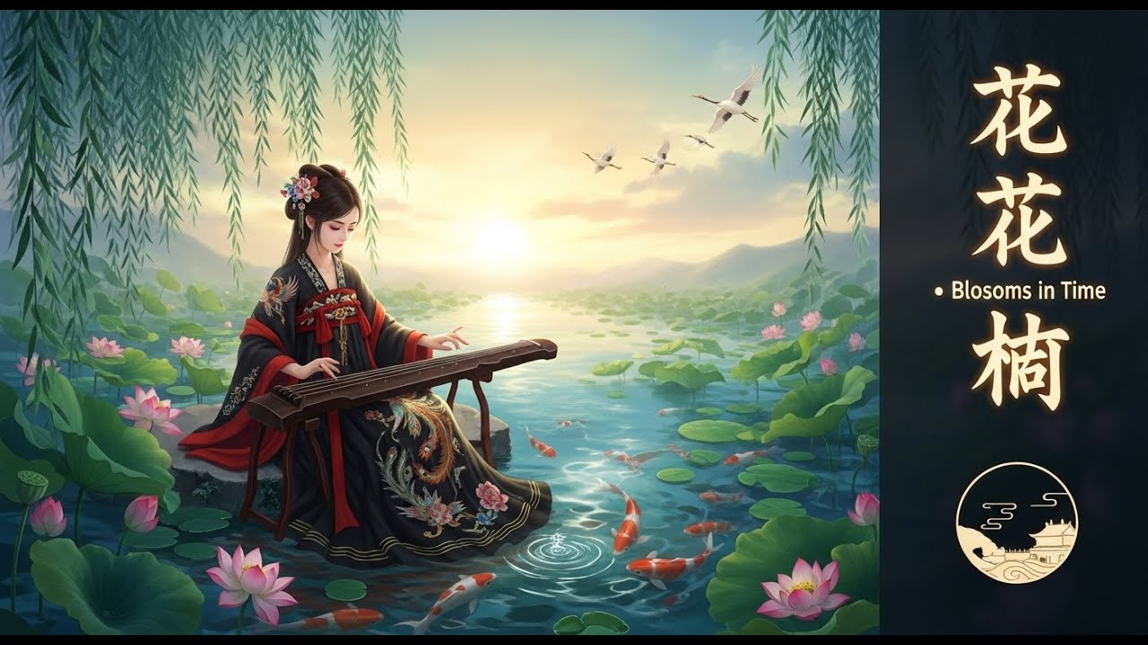 Serene Chinese Traditional Guzheng & Erhu 古箏夢幻曲 Healing Sounds of ...