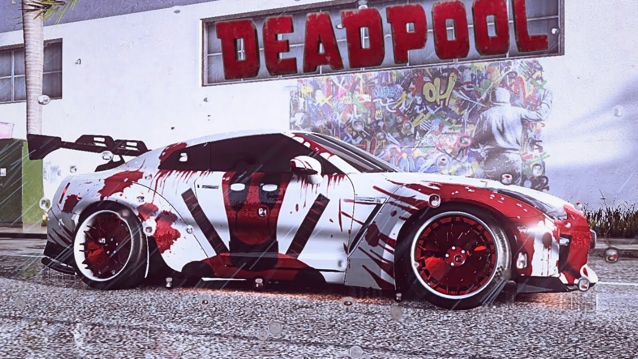 Creating the Nissan GTR Deadpool Edition in Need for Speed Heat ...