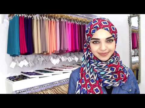 Teksturalı Hazır Hicab