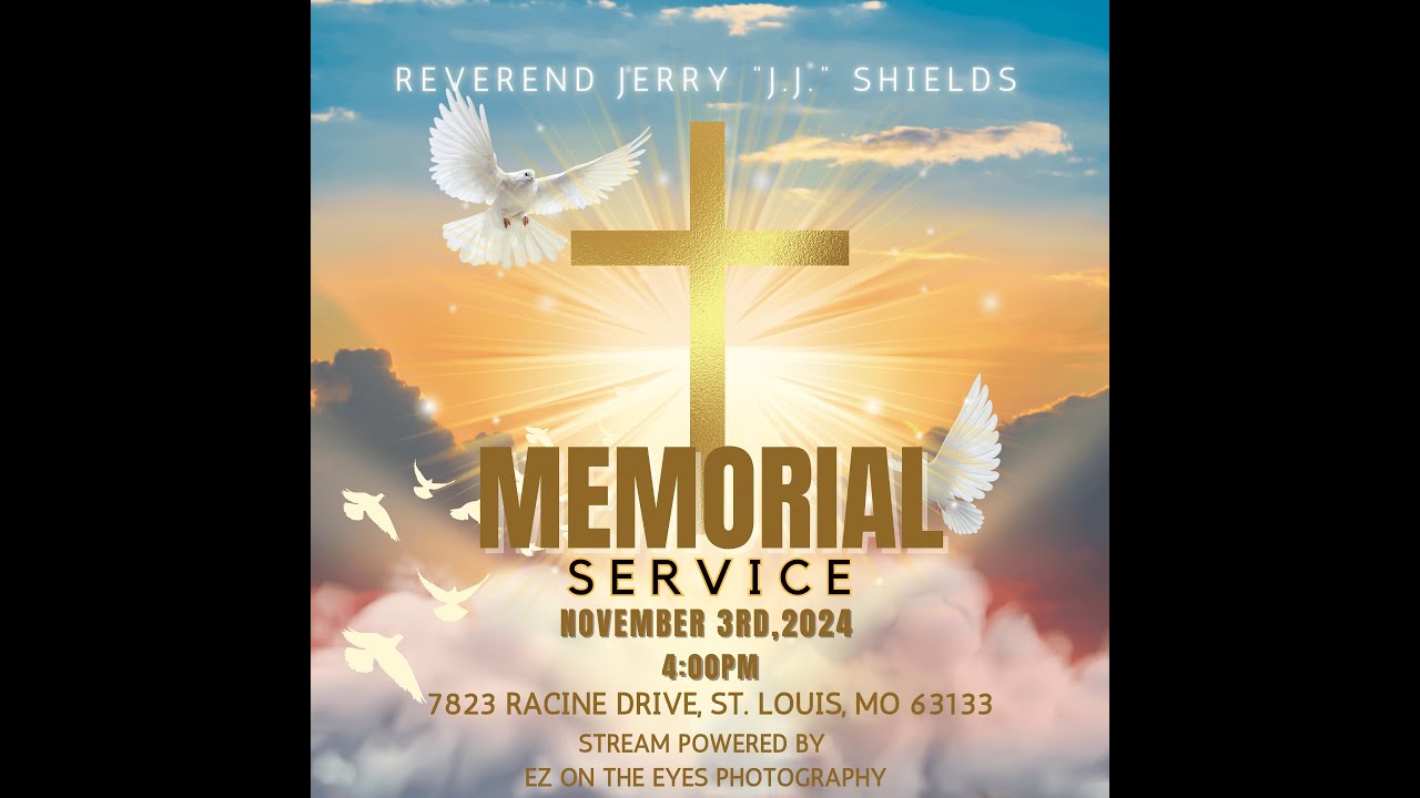 Celebration of Life - Reverend Jerry "J.J." Shields - YouTube
