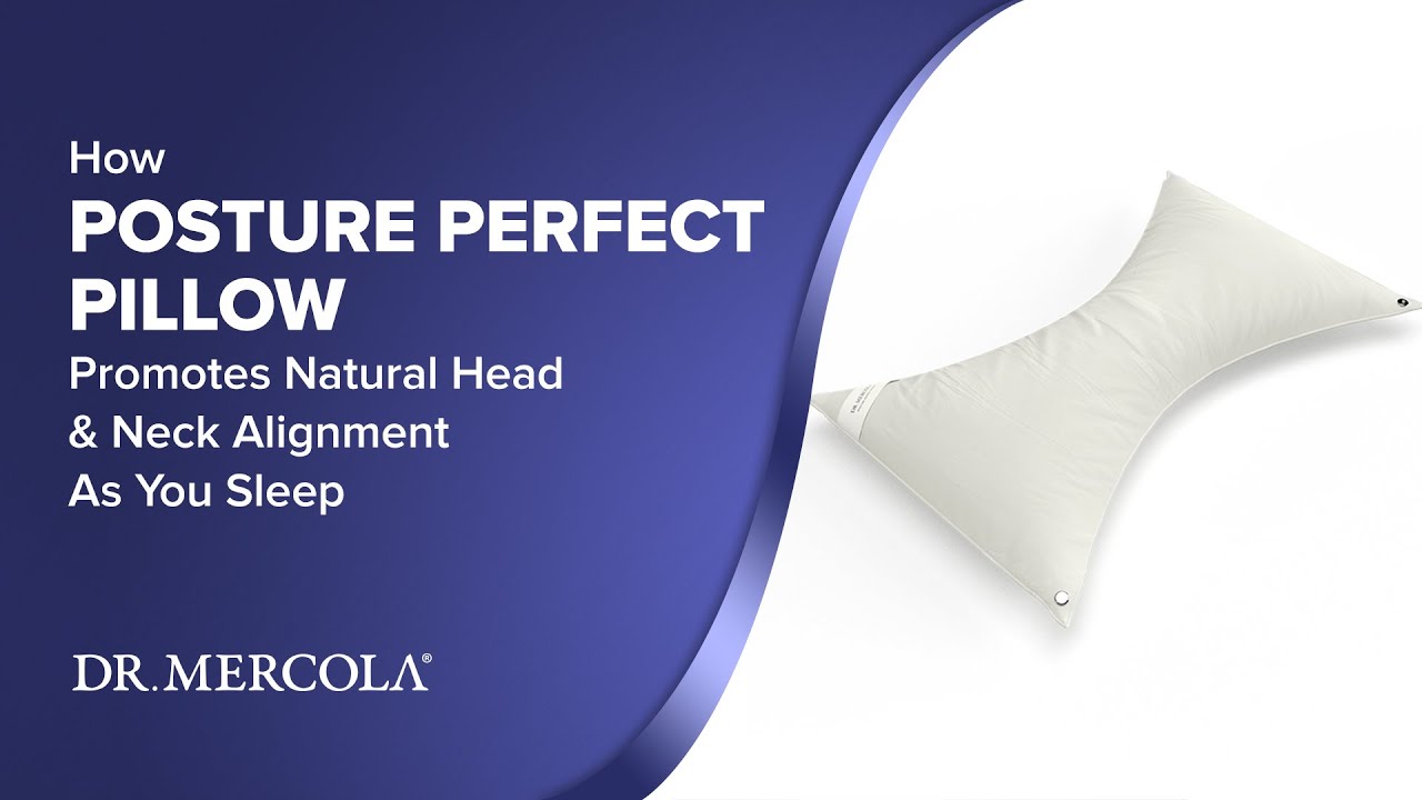 How Posture Perfect Pillow Promotes Natural Head & Neck Alignment As ...