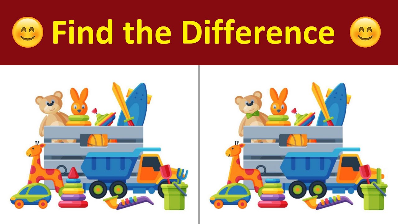 Find the Difference Easy Puzzle 91 | This Find the Difference Game Will ...