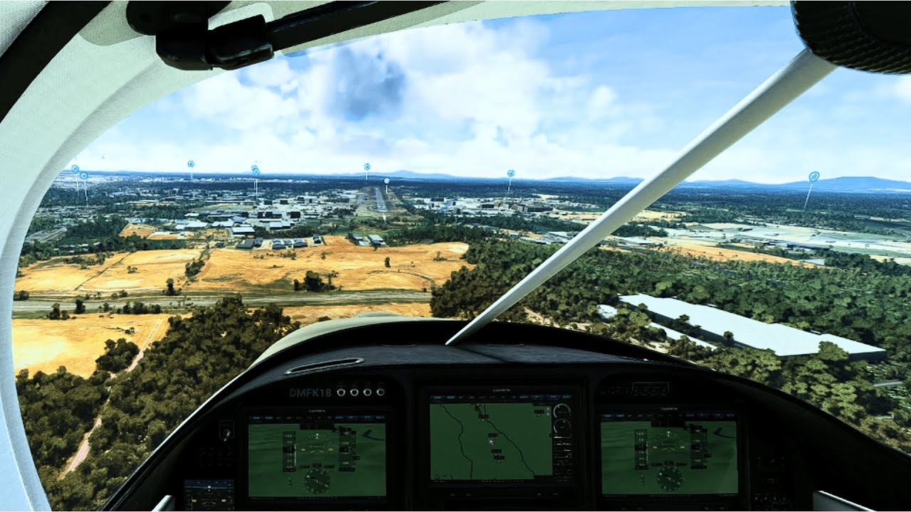 MSFS - Using OpenTrack | Ultrawide Screen | Test Flight at Sultan ...