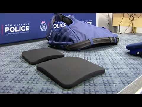 Police unveil new and improved body armour for frontline staff - YouTube