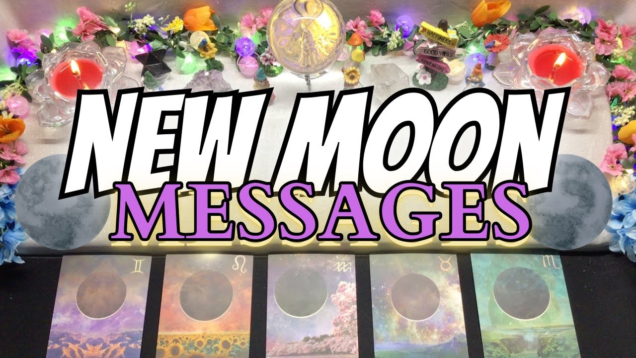 Pick a Card 🔮 Tarot 🔮 New Moon Messages - YouTube