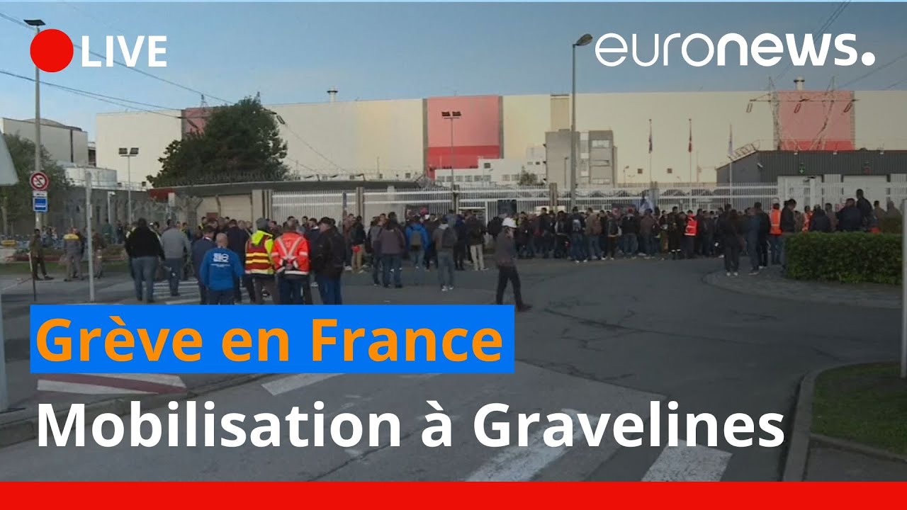 En direct | journée de grève en France - YouTube