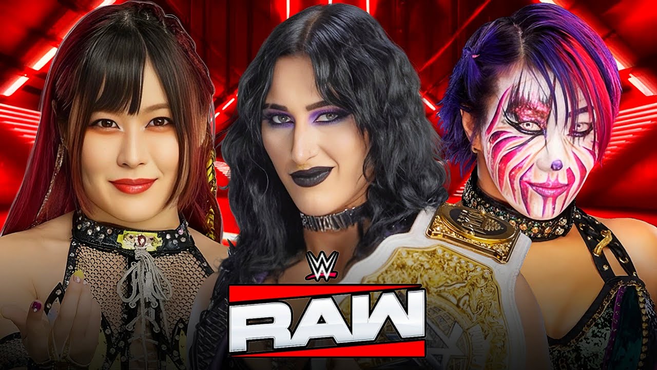 Triple Threat | Rhea Ripley vs Iyo Sky vs Asuka Full Match | WWE RAW ...