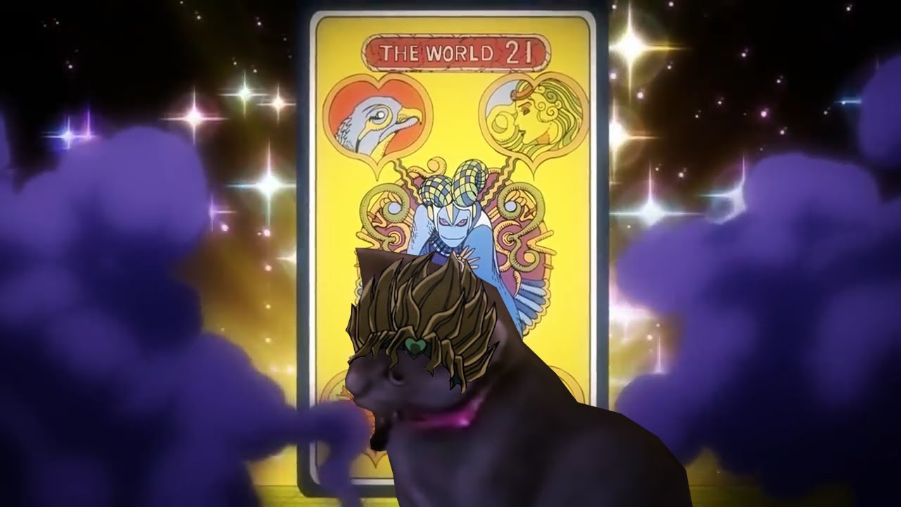 Polnareff finally met Dio Cat - YouTube