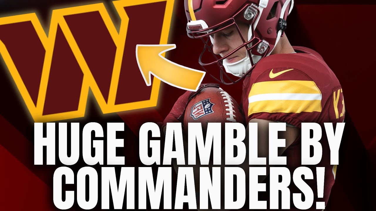 🚨🛑 COMMANDERS TAKE A HUGE GAMBLE: WILL THIS ROOKIE WR DELIVER ...