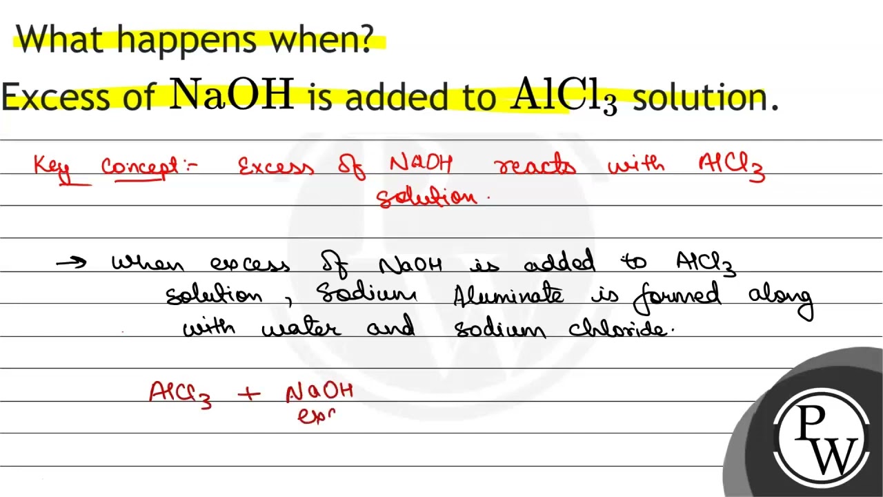 Naoh Alcl3 Does Aniline Reacts With CH3Cl In Presence Of AlCl3 And