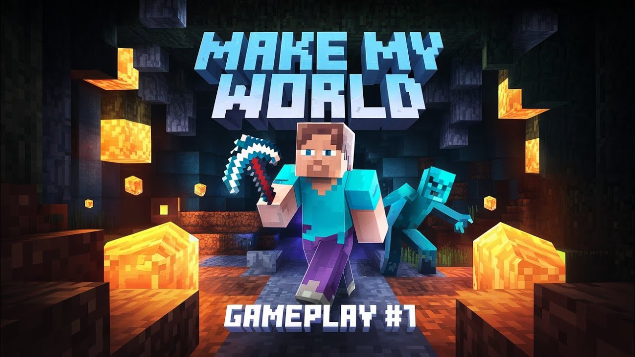 Time to Time Make my world Minecraft Game Play #1 on ps5 pro 4k [60]fps ...
