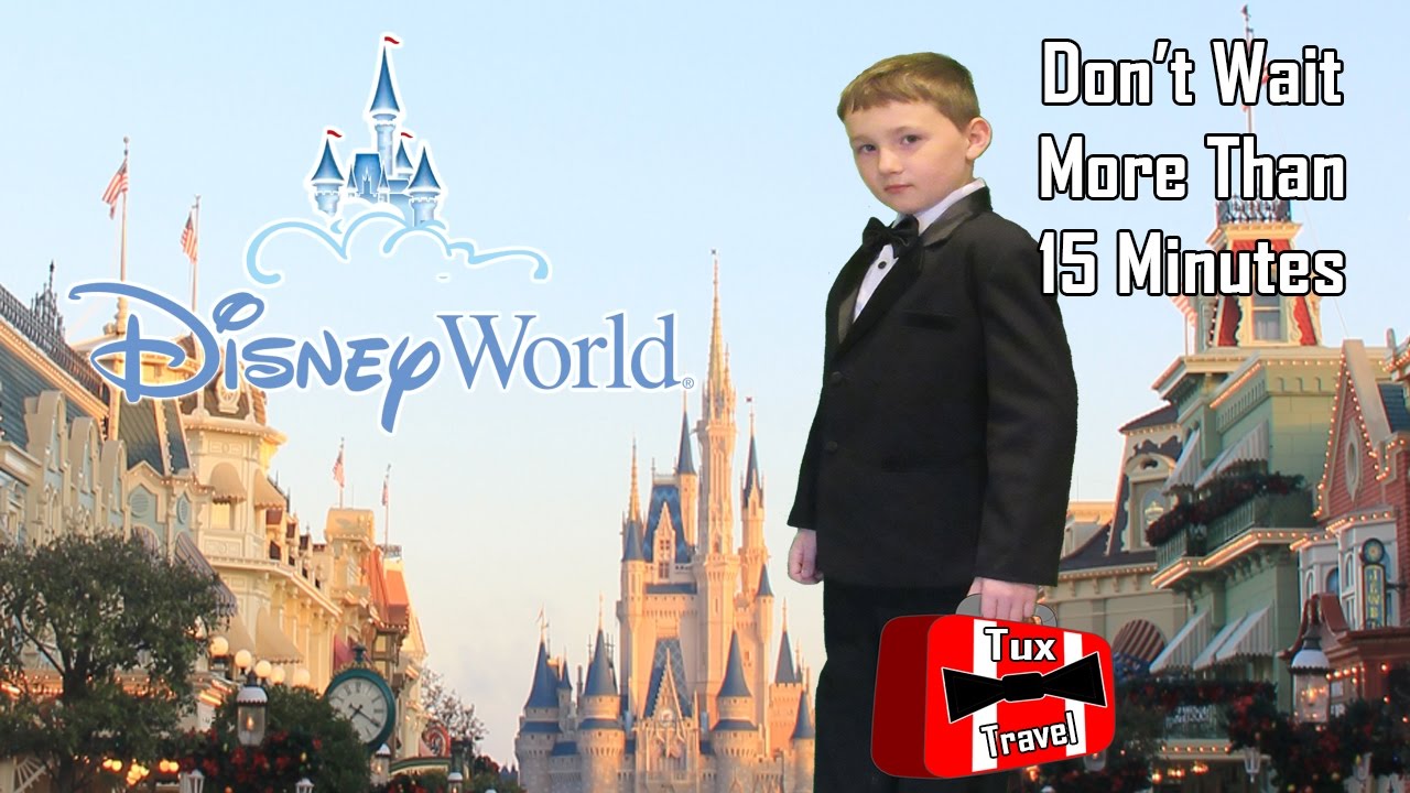 Never wait more than 15 minutes at Disney World - YouTube