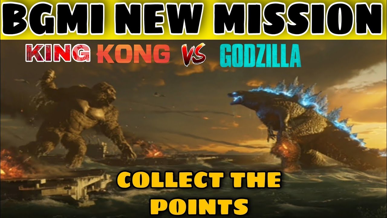 KING👑 KONG V/S GODZILLA BGMI & PUBG HIGH SCORE 12727 TITANS : LAST ...