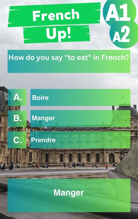 French Quiz A1-A2: Beginner Challenge! - YouTube