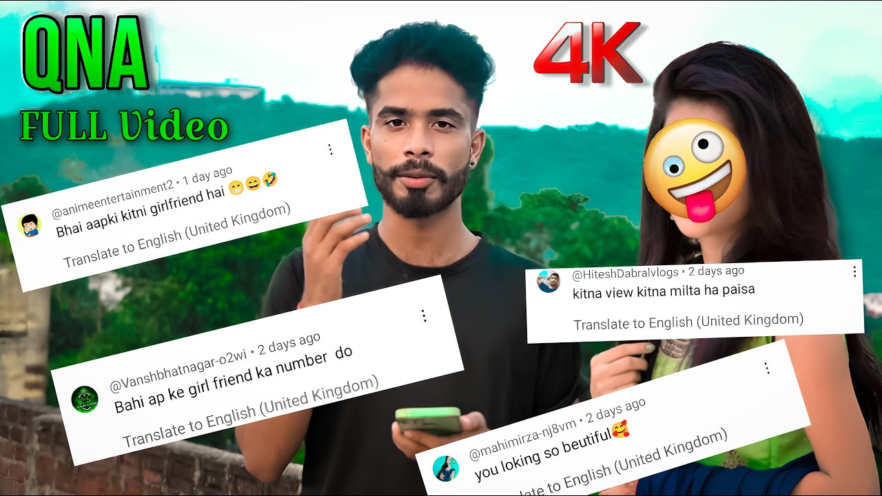 Qna Video 4k Spical | Apka Gf Kitna Hai qna Video | Channel Monitoze Ho Gaya 2023 | Nm Vlogs ...