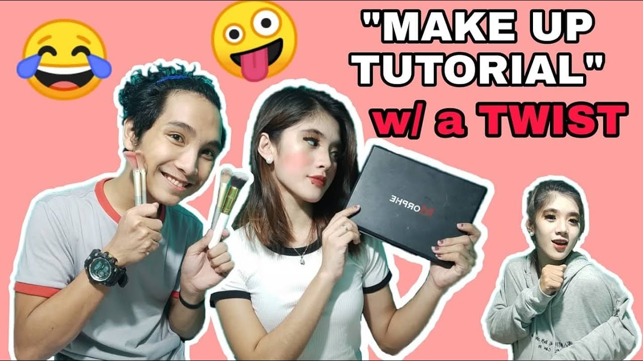 FUNNY MAKE UP TUTORIAL -w/ a TWIST - YouTube