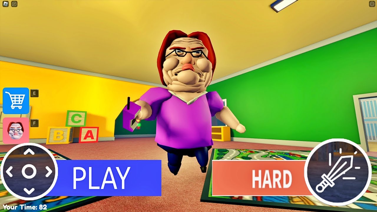 BETTY'S NURSERY ESCAPE ( NEW OBBY) HARD MODE All Jumpscares Full ...