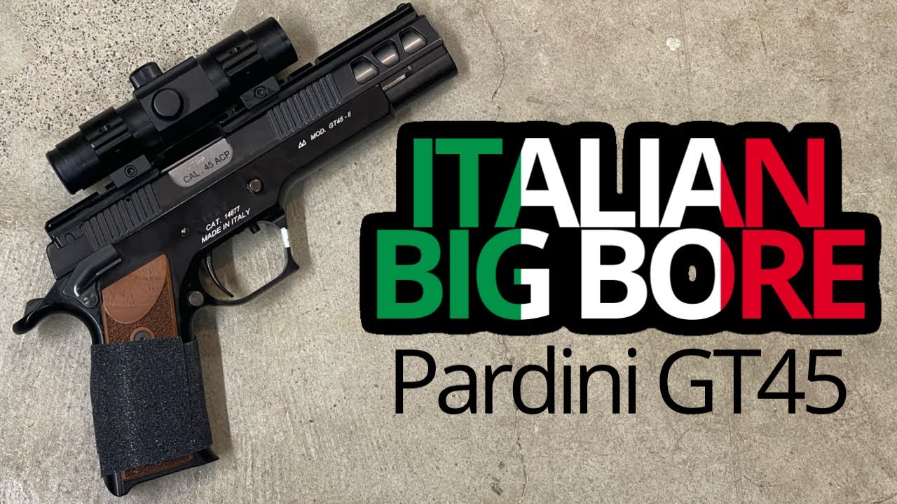 Pardini’s 45ACP Target Pistol: The Weird and Wonderful GT45 - YouTube