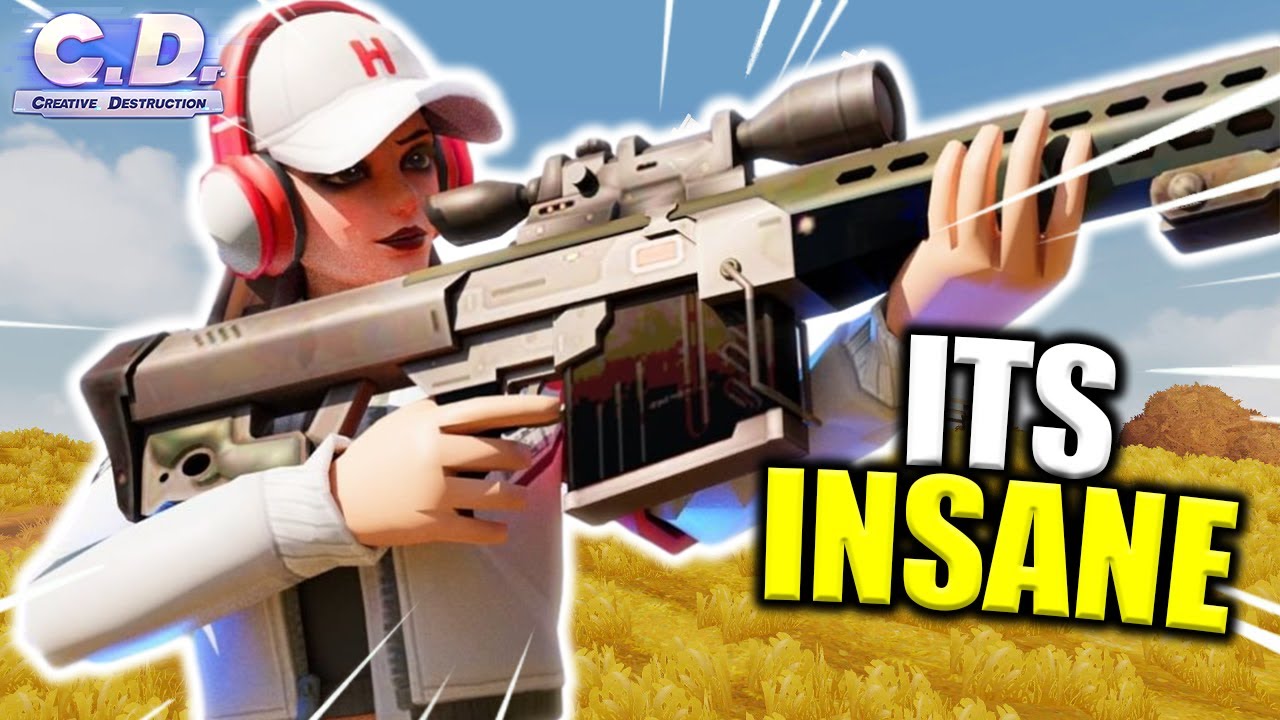 The NEW SNIPER Is Actually INSANE!!! | Creative Destruction - YouTube