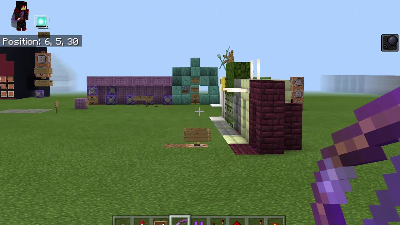 Minecraft [Bow with a Scope] Command block Tutorial - YouTube