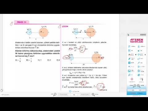 9. Sınıf FİZİK TYT AYT ELEKTRİK, ELEKTROSTATİK COULOMB3 HASAN CANDAN HOCA 0532.5733911 ÖZEL DERS
