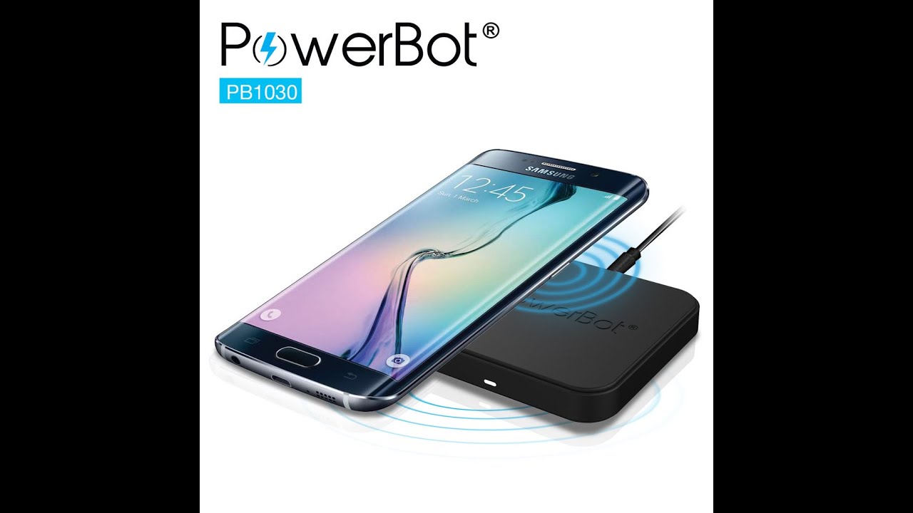 PowerBot PB1030 Qi Wireless Charger for Qi Devices Samsung, Nexus, HTC ...