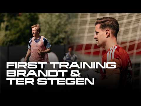 New Faces At The Ajax Training Ground | First Action of BRANDT, TER STEGEN & TOLU! 🆕🎭