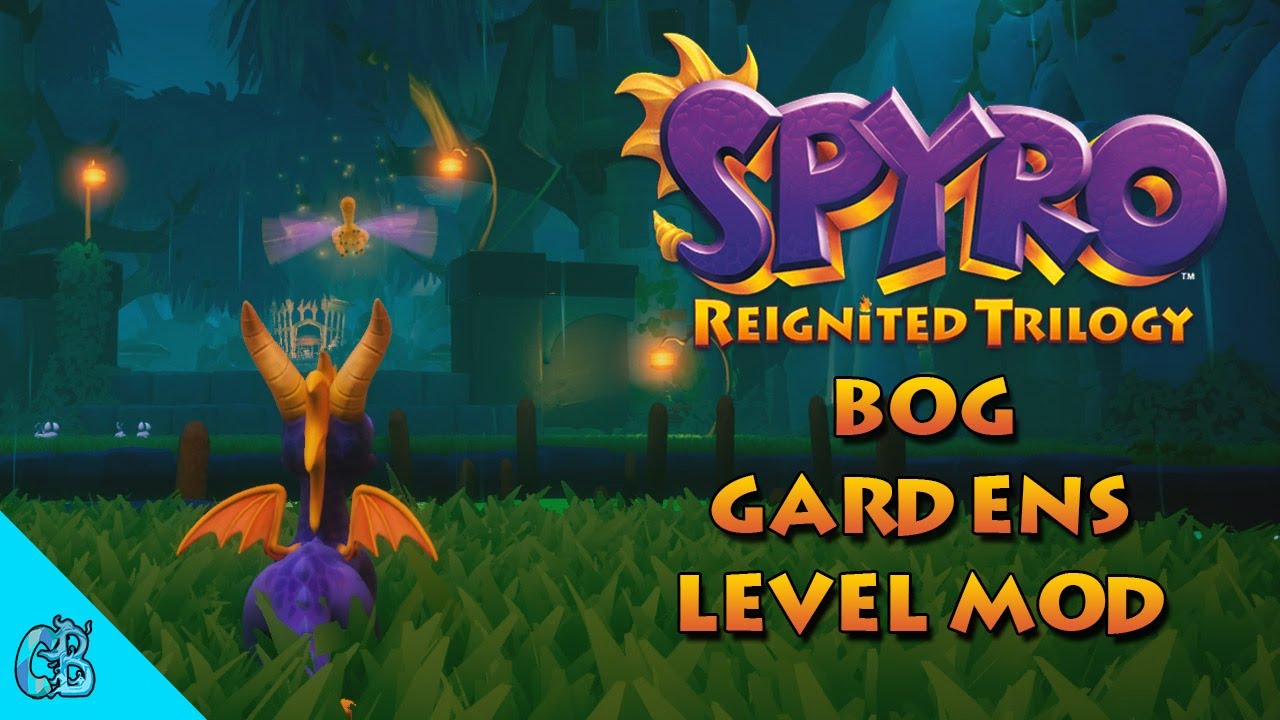 Spyro Reignited Trilogy PC Mod - Bog Gardens (Midday Gardens Level Mod ...