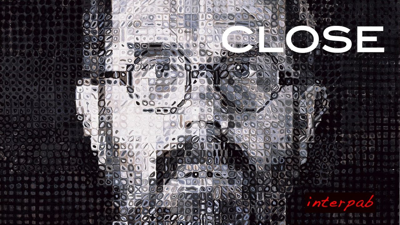 Chuck Close: Faces on Canvas • Thomas Feiner: Scars and Glasses - YouTube