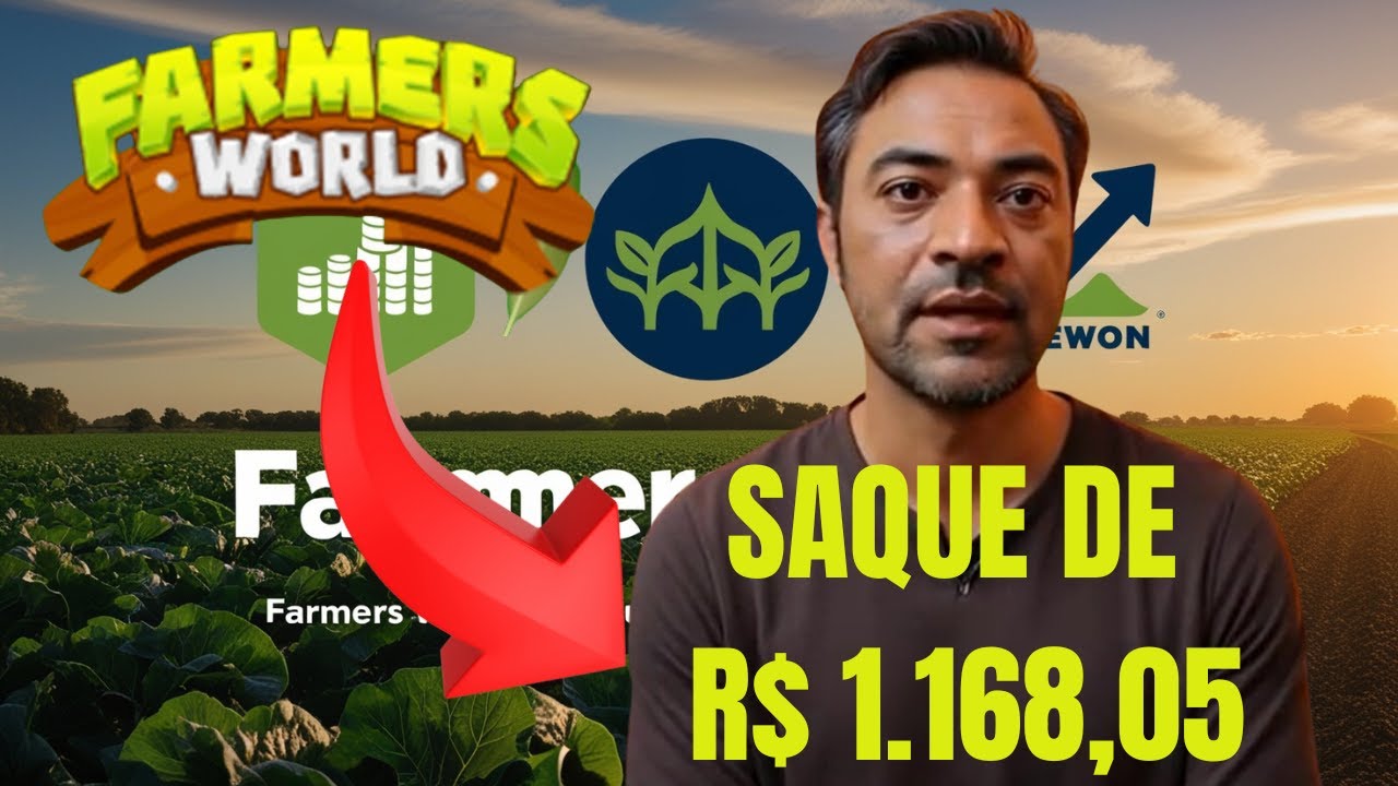 FARMERS WORLD COMO SAQUEI 1.168,05 RETIRADA COM SUCESSO!!! - YouTube