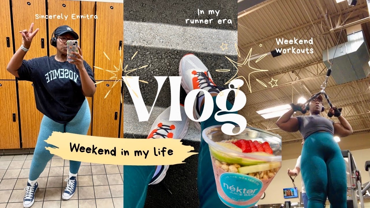 Weekend Vlog | My Winter Arc • I’m in my runner girl era • Weekend of ...