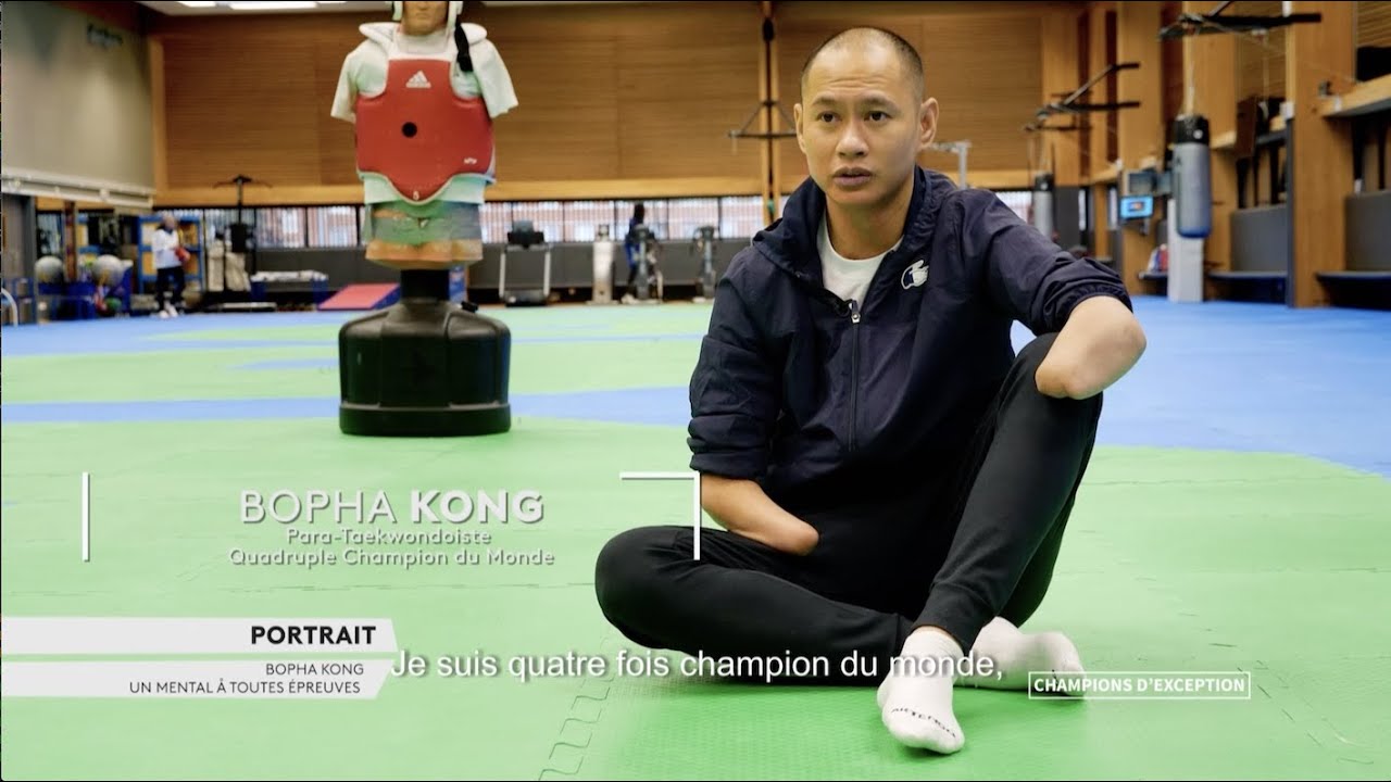 Portrait Bopha Kong - Champions d'Exception - Handisport TV - YouTube