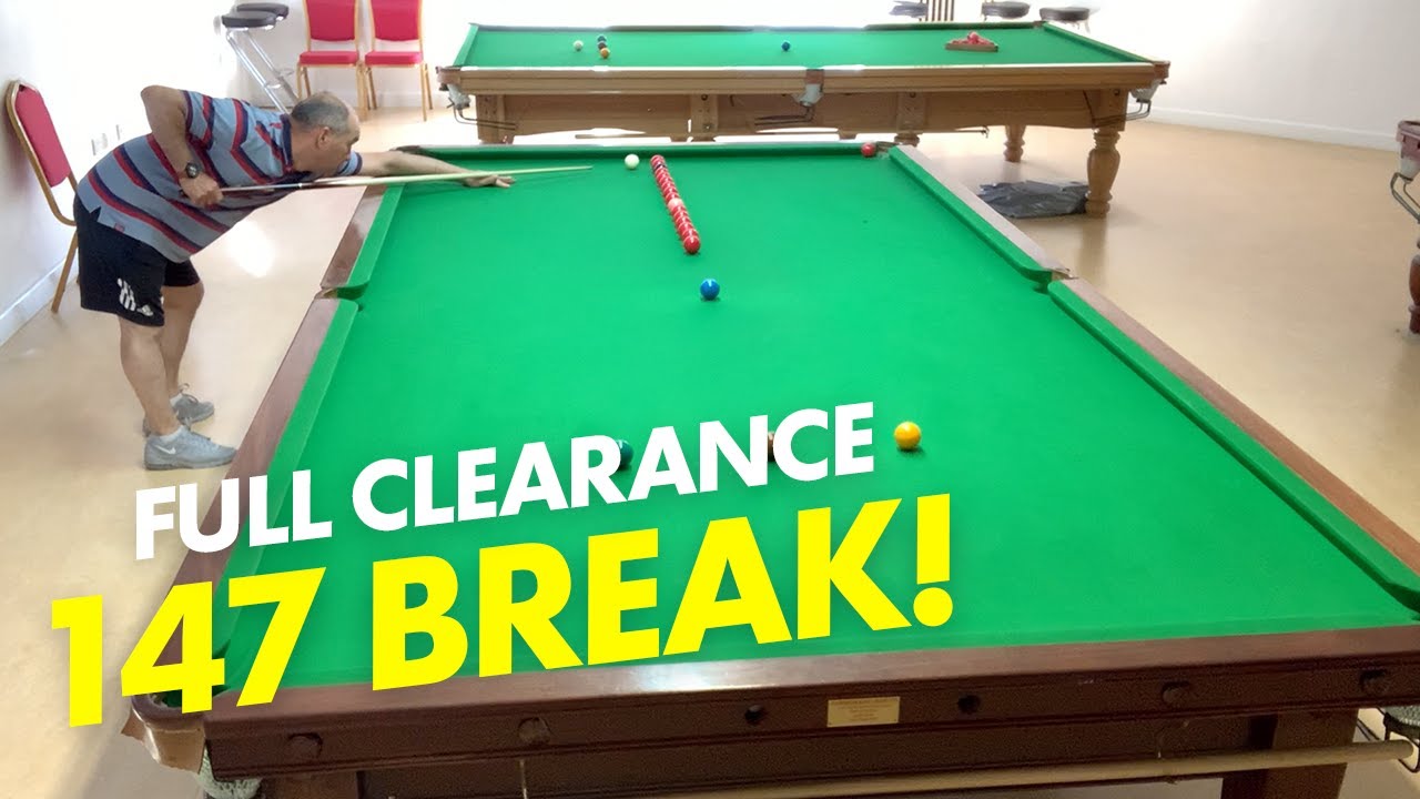 MAXIMUM 147 SNOOKER LINE UP CLEARANCE! | Back to the Clubs - YouTube