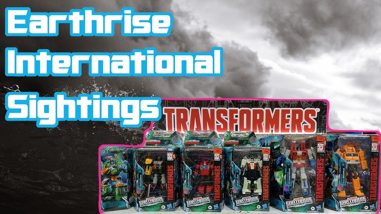 Transformers Earthrise International Sightings - YouTube