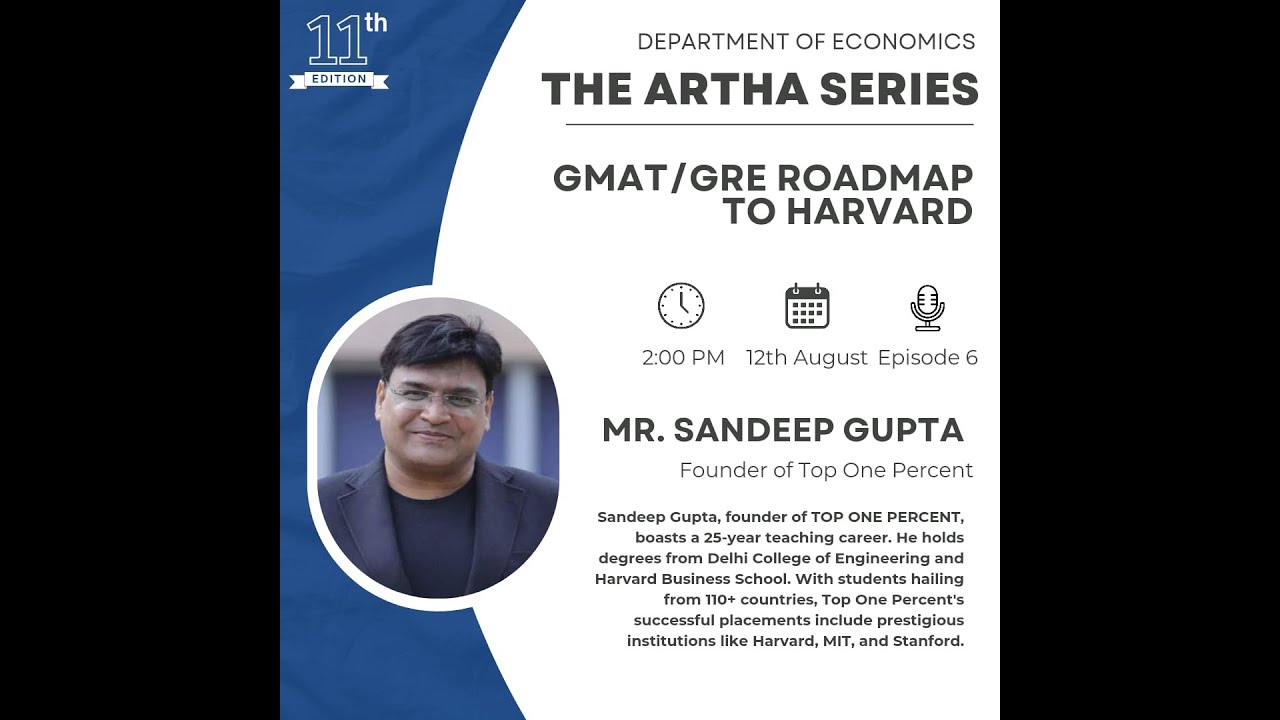 GMAT/GRE ROADMAP TO HARVARD - YouTube