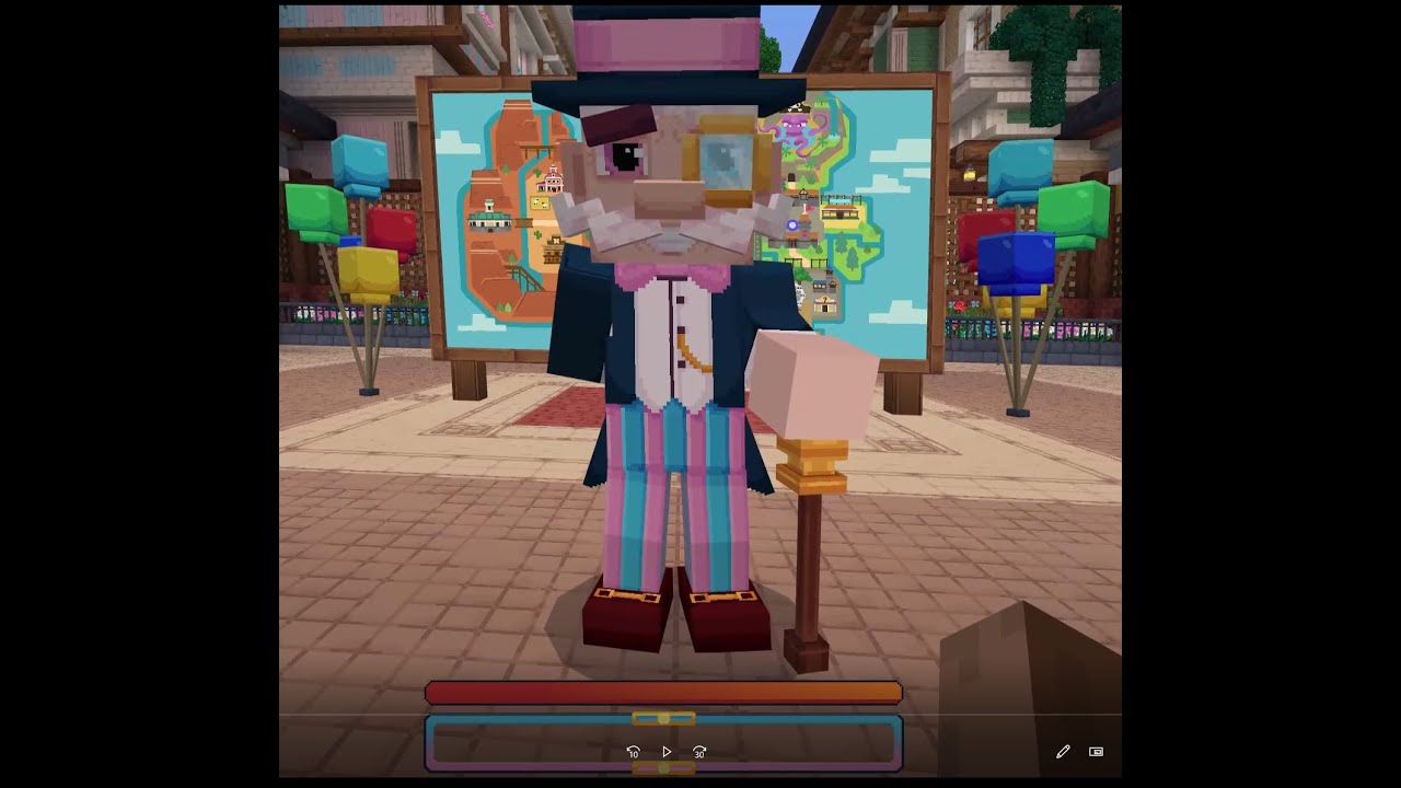 Minecraft The Theme Park first play. Part 1. Sir Boris and Fluffywumple ...