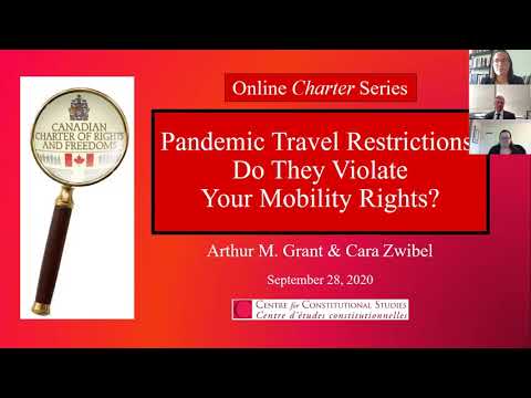 Online Charter Series: Pandemic Travel Restrictions - Do They Violate ...