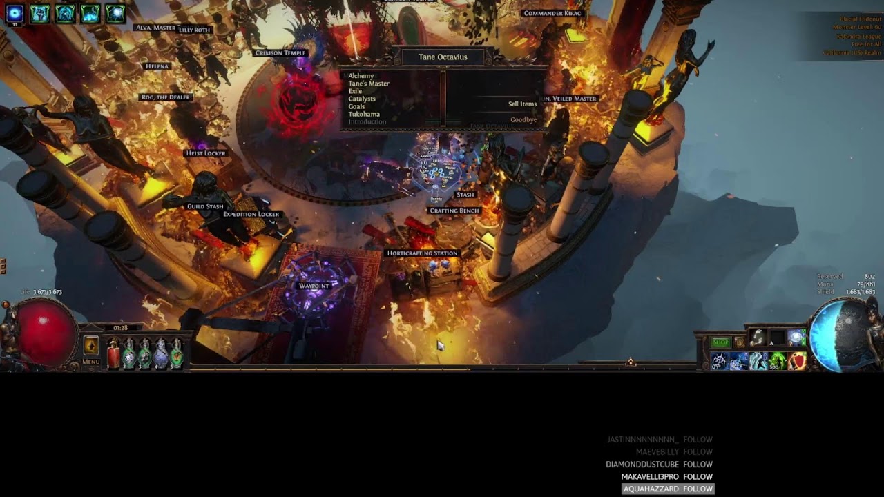 [PoE 3.19] 11 Minimum Power Charges ?! Winter Orb Occultist - YouTube