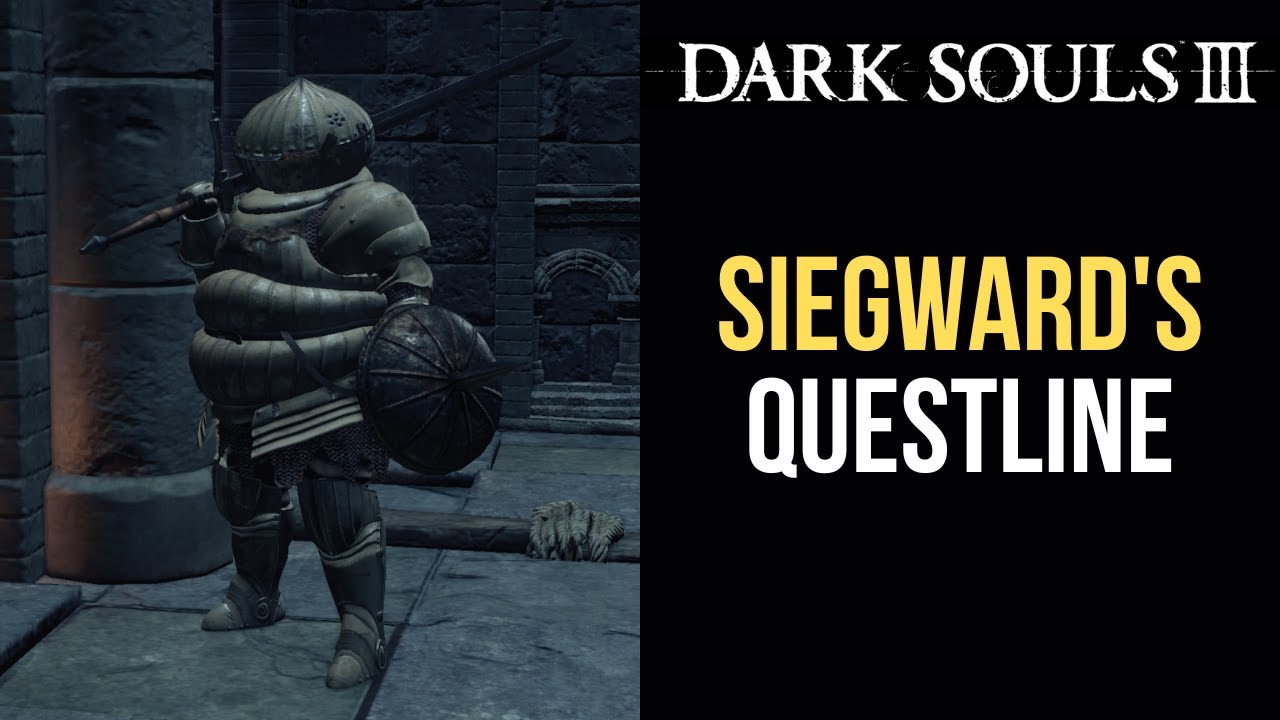 Siegward of Catarina's questline - Dark Souls 3 - YouTube