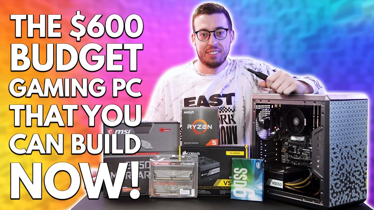 The $600 NO GPU NEEDED Gaming PC! - Full Build Guide & Benchmarks! AMD ...