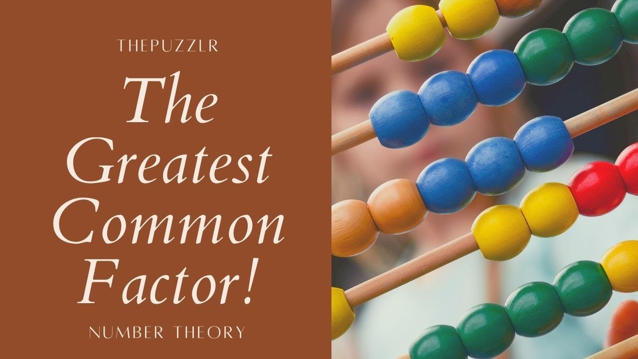 GCF - Greatest Common Factor - YouTube
