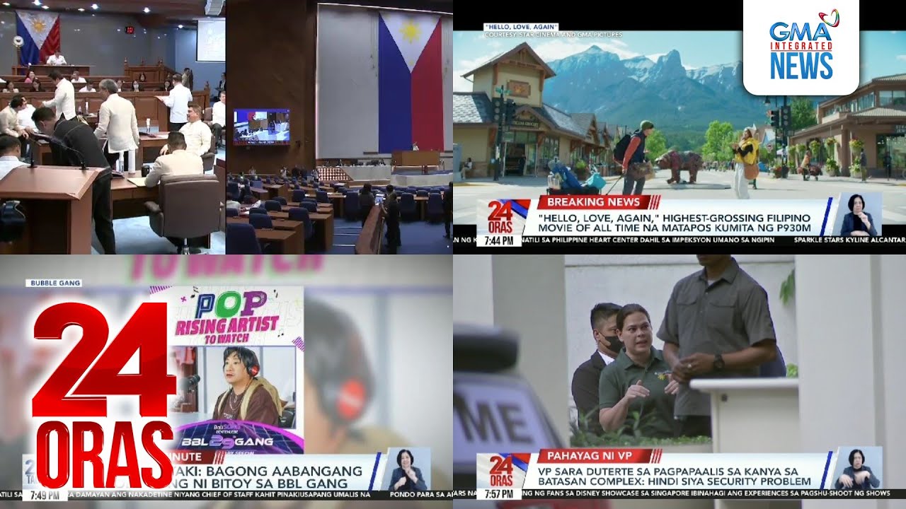 24 Oras: (Part 3) VP Sara: isa lang naman ang gustong pumatay sa akin ...